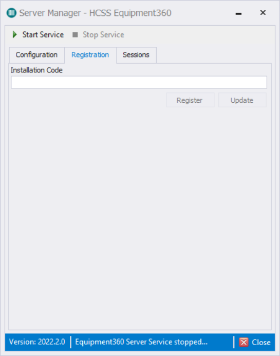 Equipment360 Server Manager Installation Guide