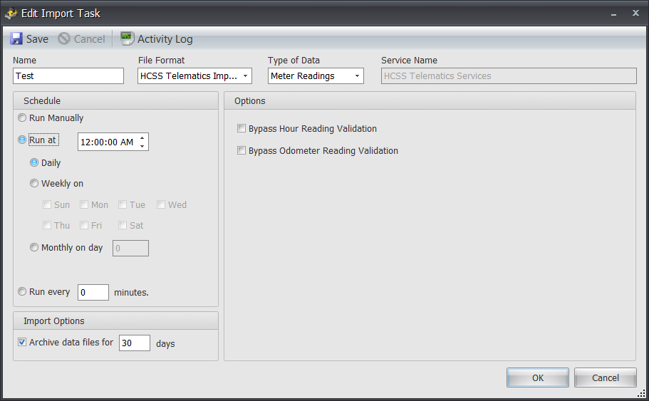 How to Import Meter Readings into Equipment360