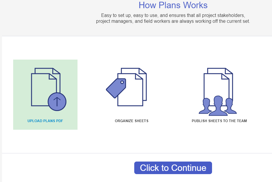 How to Upload Plans to the Plans Web Manager