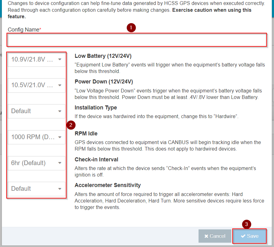 How to Add Device Configurations in HCSS Telematics