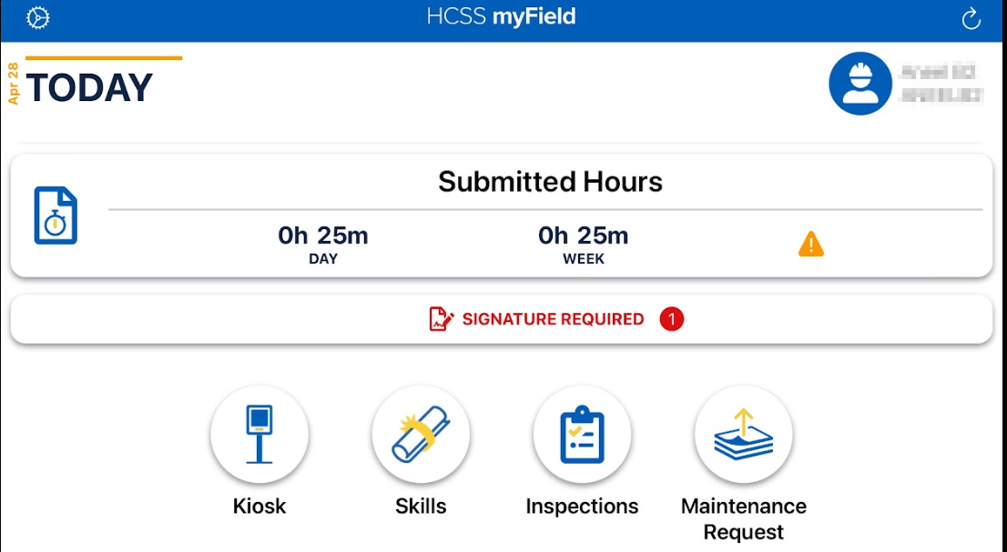 How to Record Signatures in HCSS myField