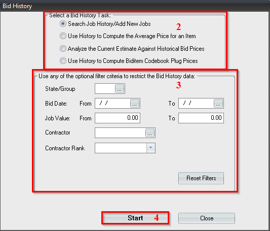Overview: Bid History