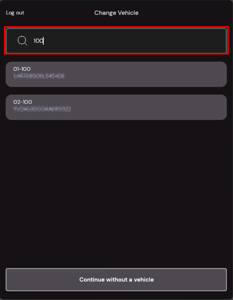 How to Switch Vehicles in HCSS eLogs Mobile