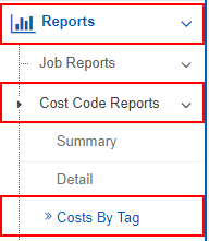 How to Generate the Costs by Tag Report