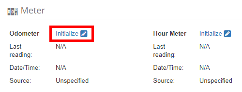 How to Initialize Meter Readings in HCSS Telematics