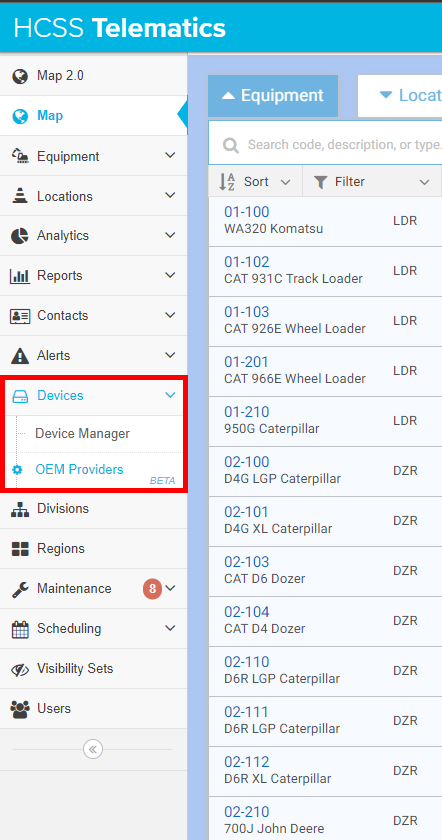How to Activate CAT ISO OEM Provider