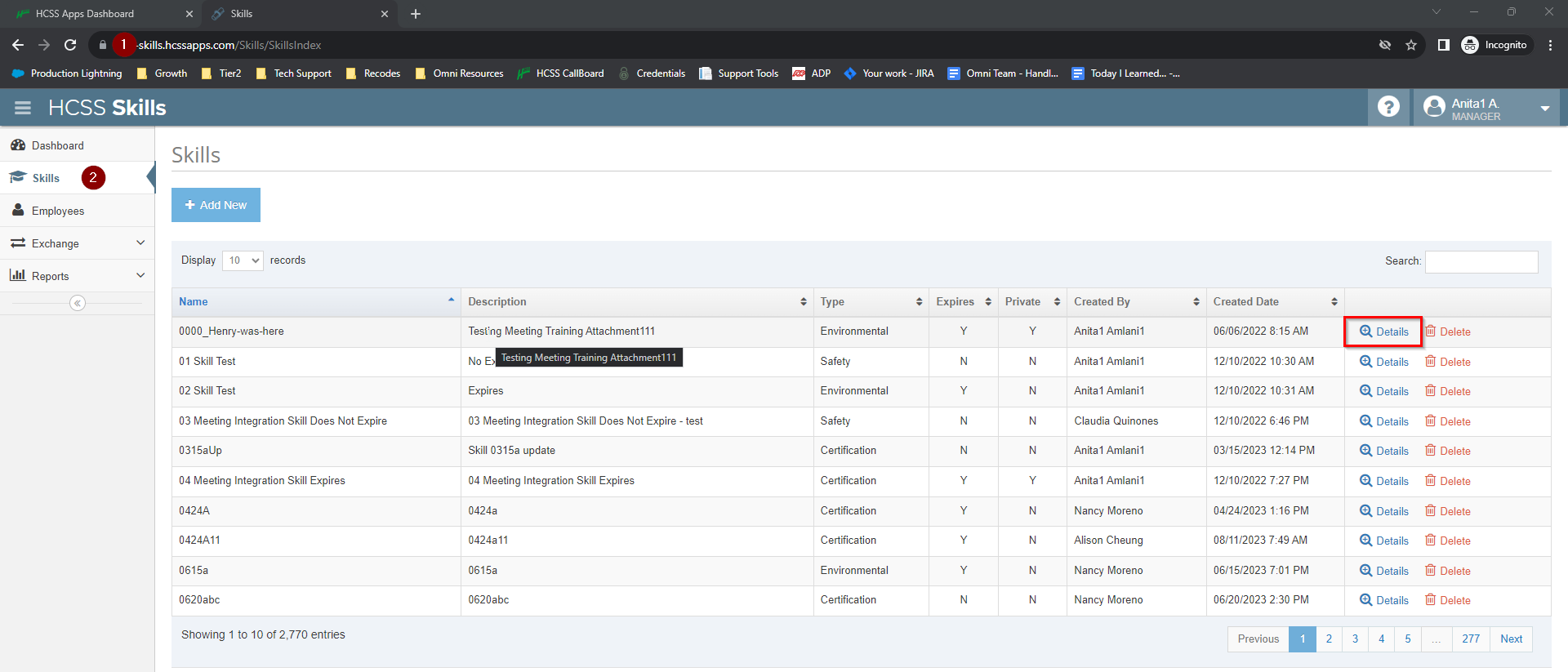 How to Assign a Business Unit Flag to a Skill