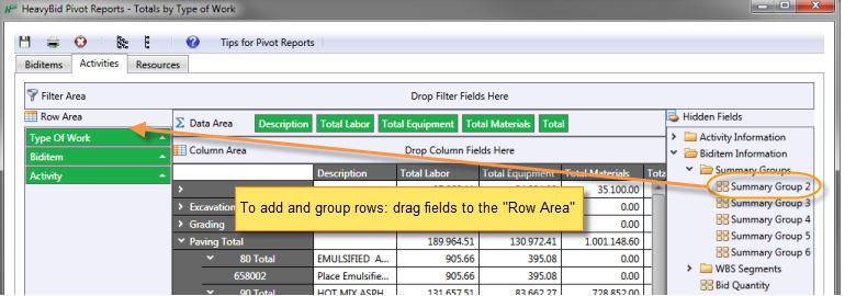How to Create Pivot Reports