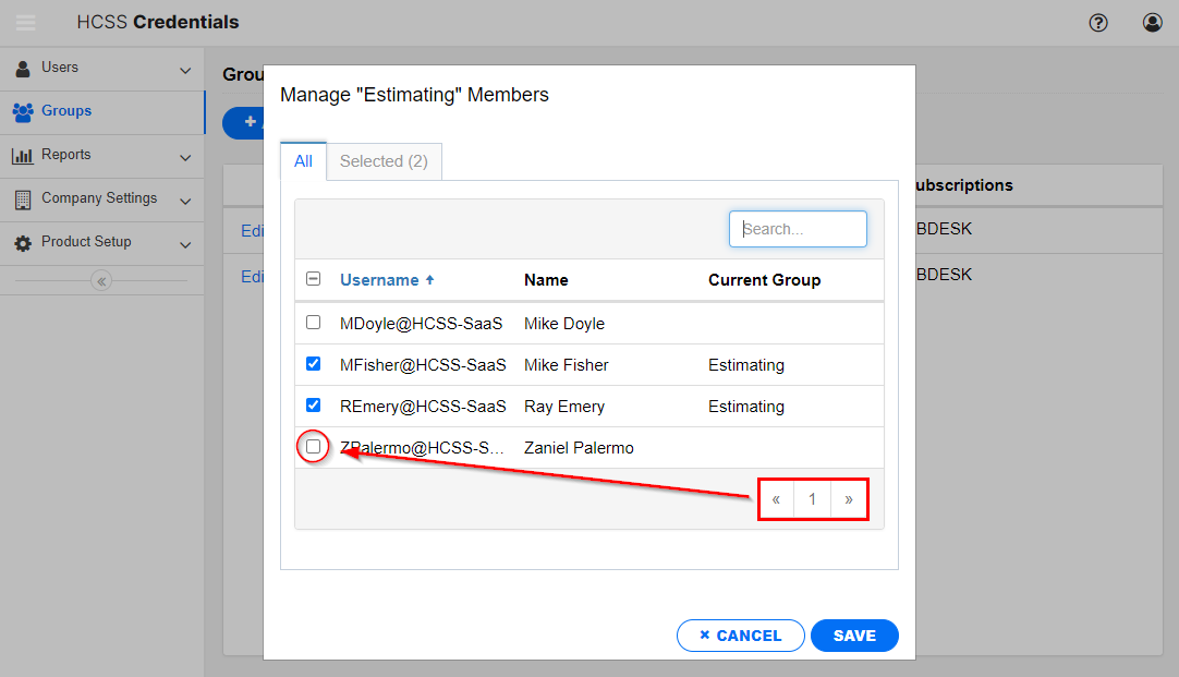 How to Assign a Credentials User to a Subscription Group with HeavyBid Access
