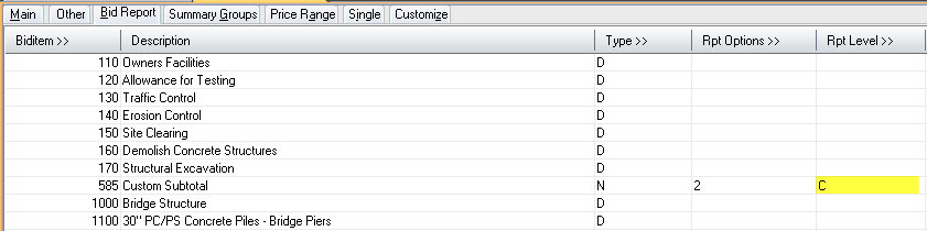 How to Set up Custom Subtotals (Pre-2016)