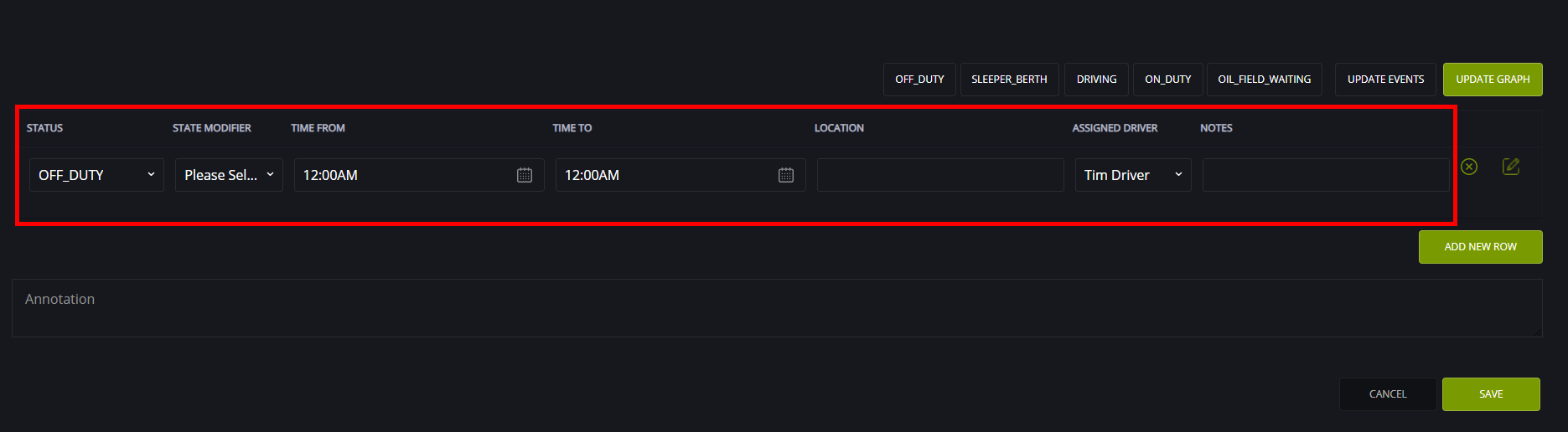 How to Edit Driver Logs in the eLogs Management Portal