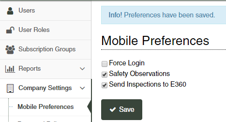 Safety Inspections Integration With Equipment360