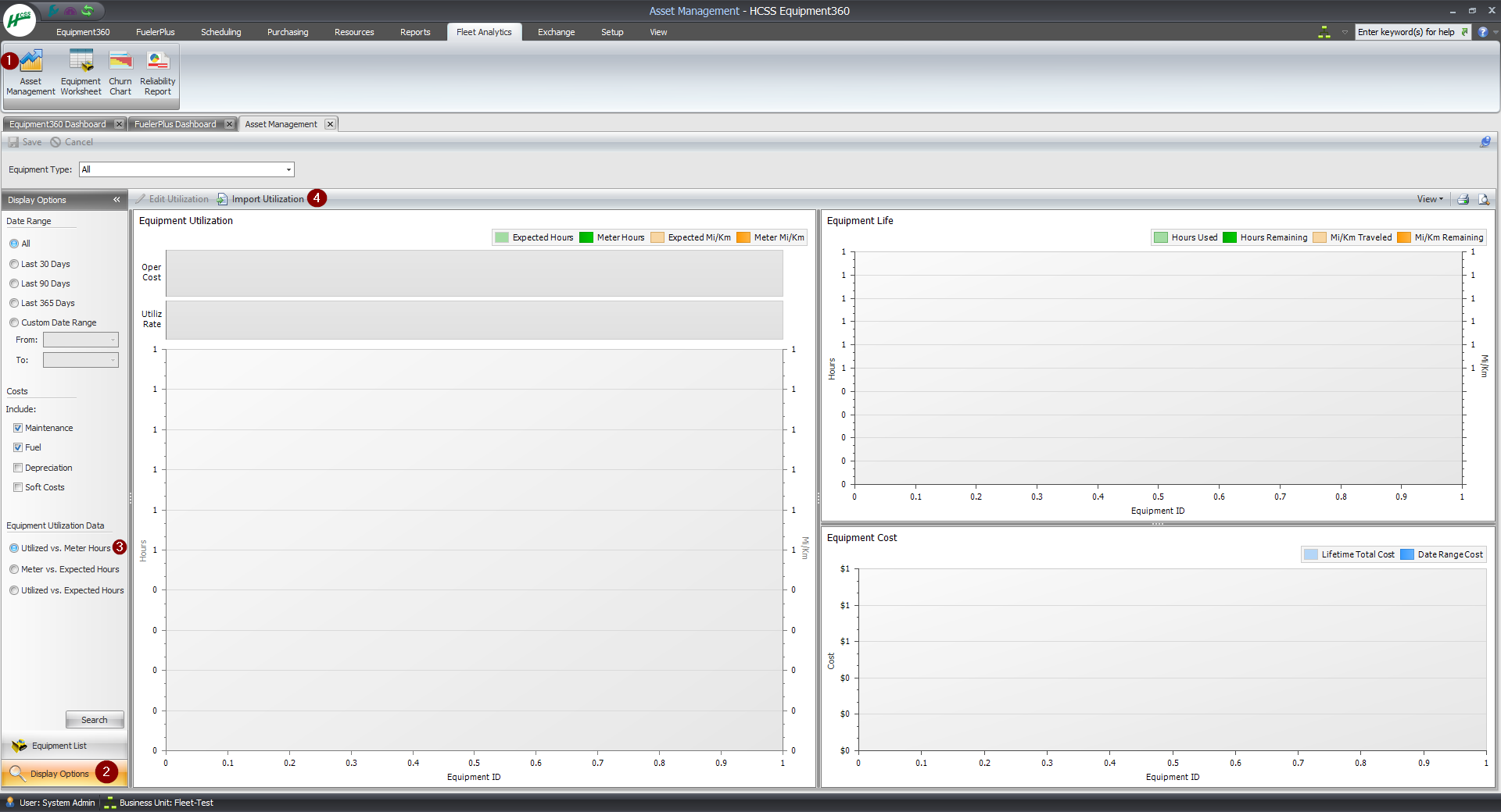 How to Import Utilization Hours from HeavyJob into Equipment360