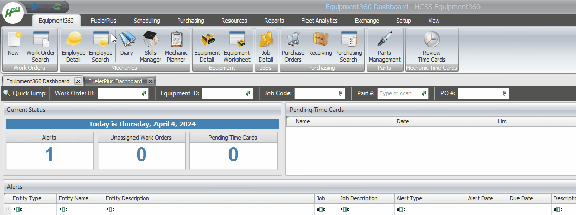 Service Equipment in Equipment360