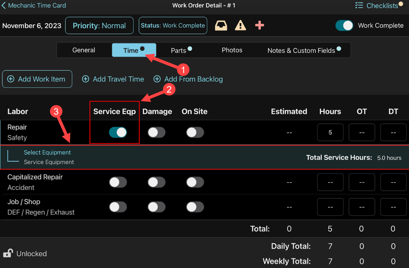 Service Equipment in Equipment360
