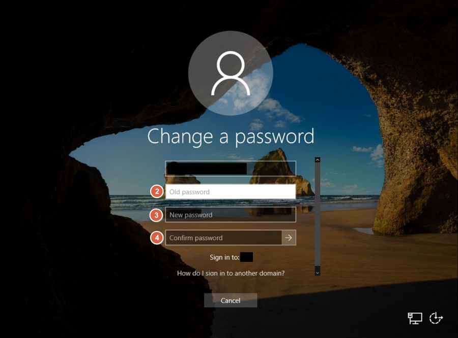 How to Change a Cloud Password From the HCSS Cloud Remote Desktop