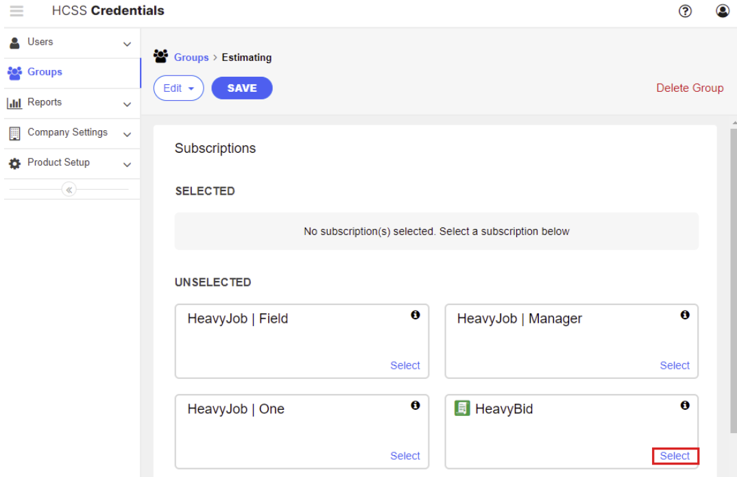 Overview: HeavyBid User Permissions