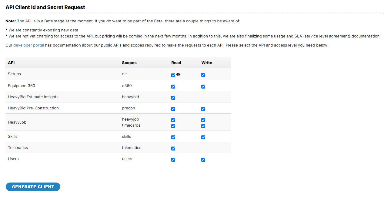 How to Start Using HCSS APIs