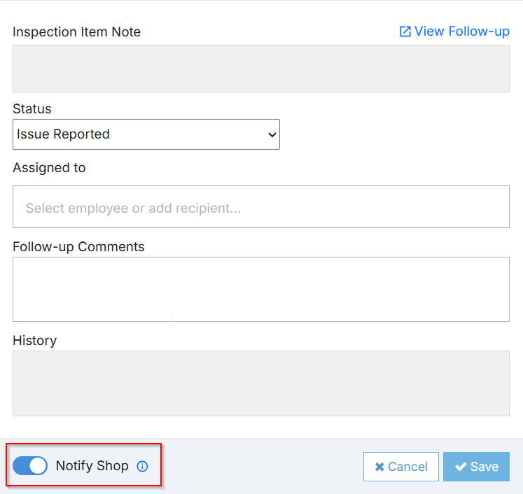 Safety Inspections Integration With Equipment360