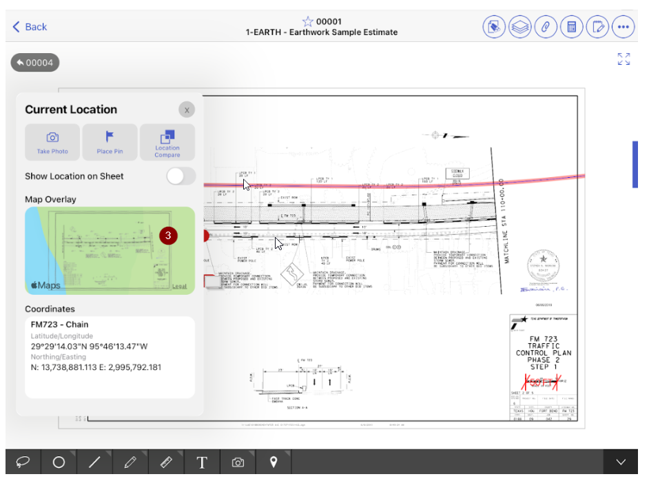 How To Directly Overlay HCSS Plans Sheets Into Native Apple Maps